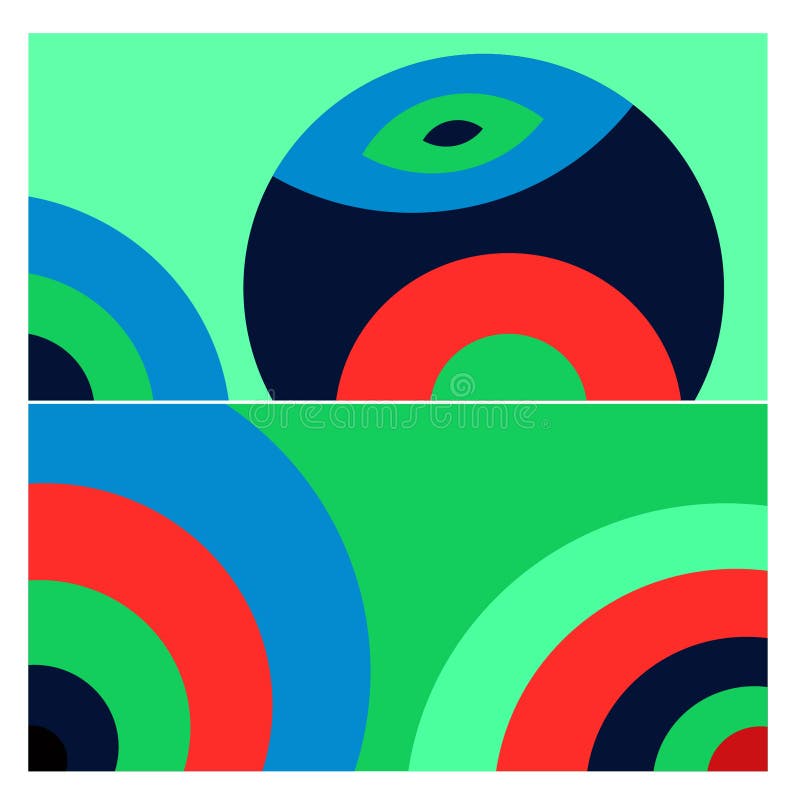 Vector Colorful Geometric and Curve Background Pattern for Feed Stock ...