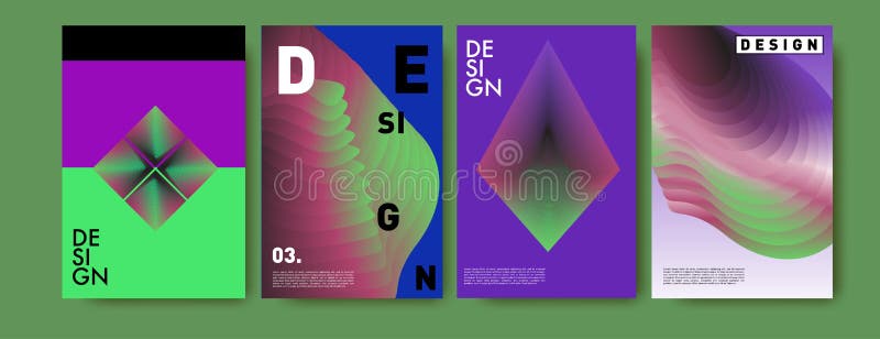 Vector Colorful Gradient Fluid Abstract Background Banner Social Media
