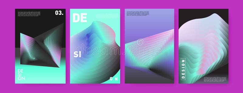 Vector Colorful Gradient Fluid Abstract Background Banner Social Media