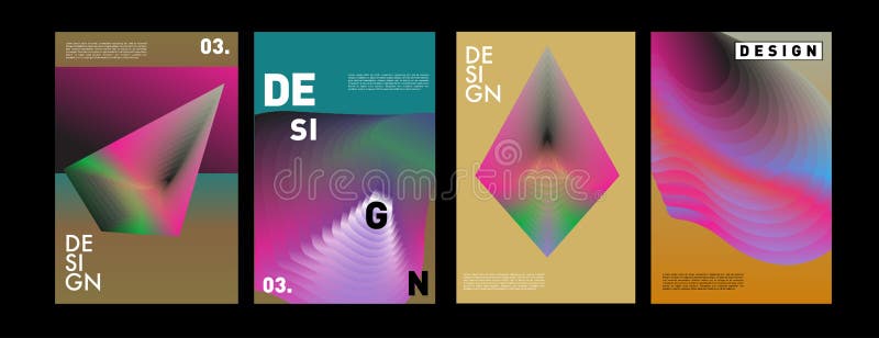 Vector Colorful Gradient Fluid Abstract Background Banner Social Media