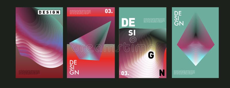 Vector Colorful Gradient Fluid Abstract Background Banner Social Media