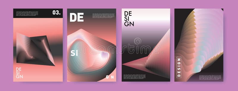 Vector Colorful Gradient Fluid Abstract Background Banner Social Media