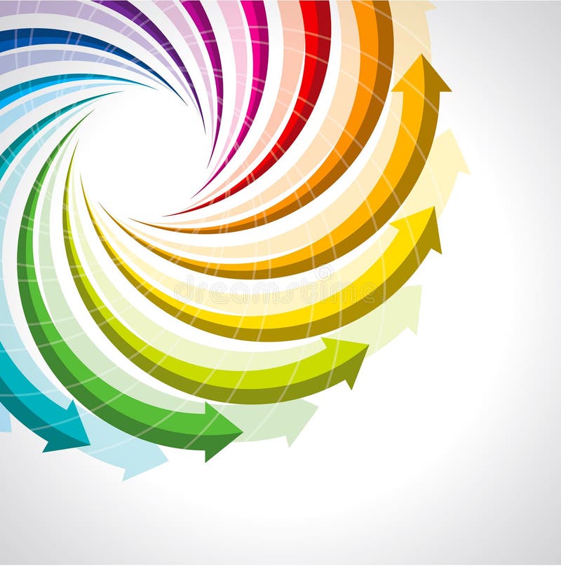 Vector Colorful Life Cycle Icon Stock Vector - Illustration of ...