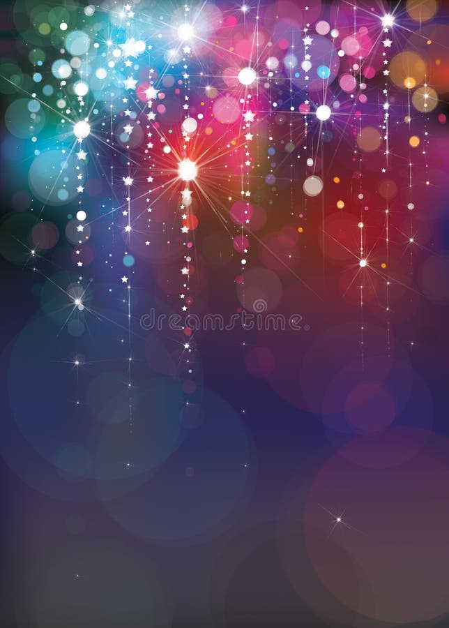 Vector Colorful Lights Background. Stock Vector - Illustration of ...