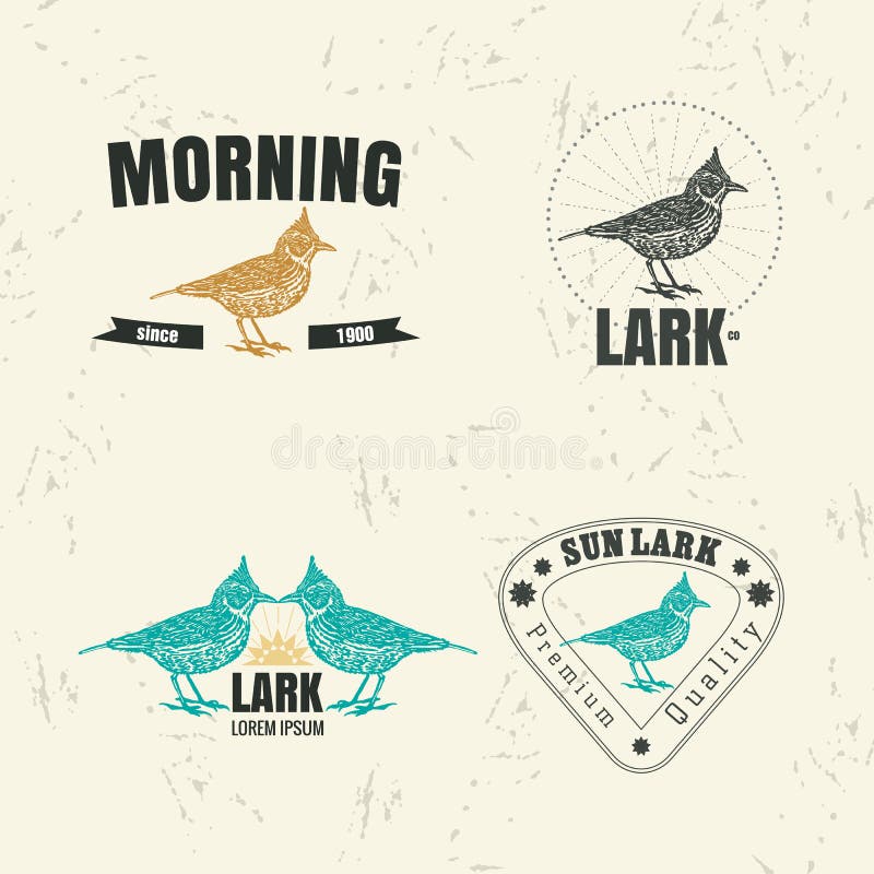Lark Stock Illustrations – 725 Lark Stock Illustrations, Vectors ...