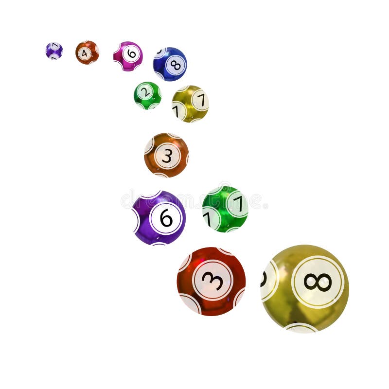 Vector Colorful Lottery Balls, Different Numbers and Colors. Stock ...