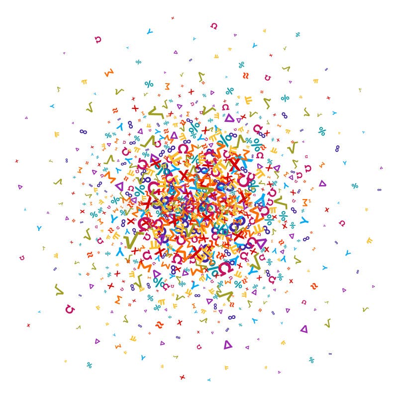 Mathematics background stock vector. Illustration of college - 84021346