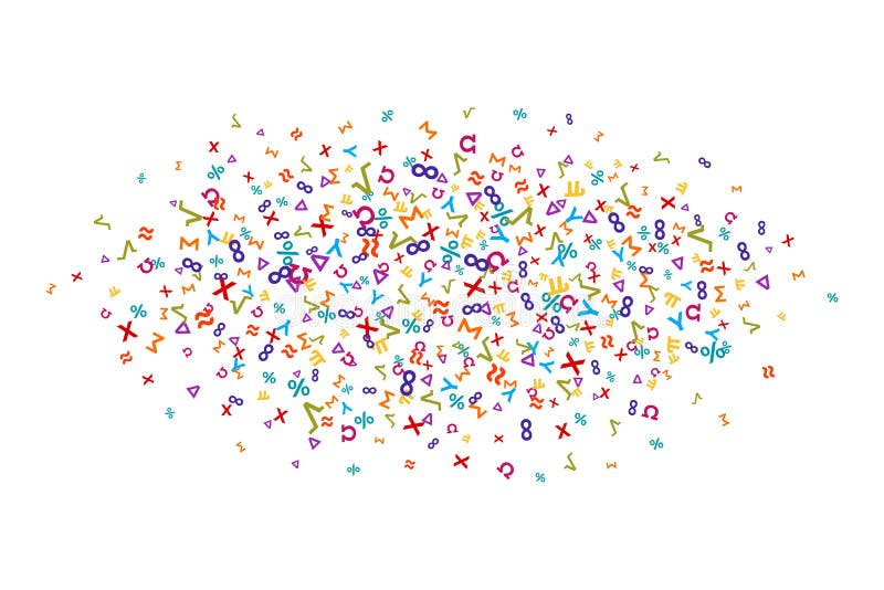 Mathematics background stock vector. Illustration of college - 84021346