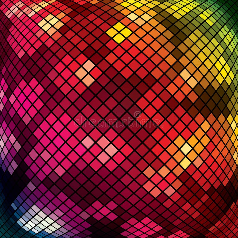 Mosaic Magenta background stock vector. Illustration of line - 29573380