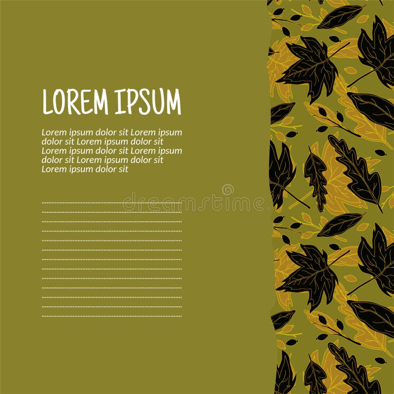 Vector Colorful Spring Leaves Seamless Pattern Background. Vector ...