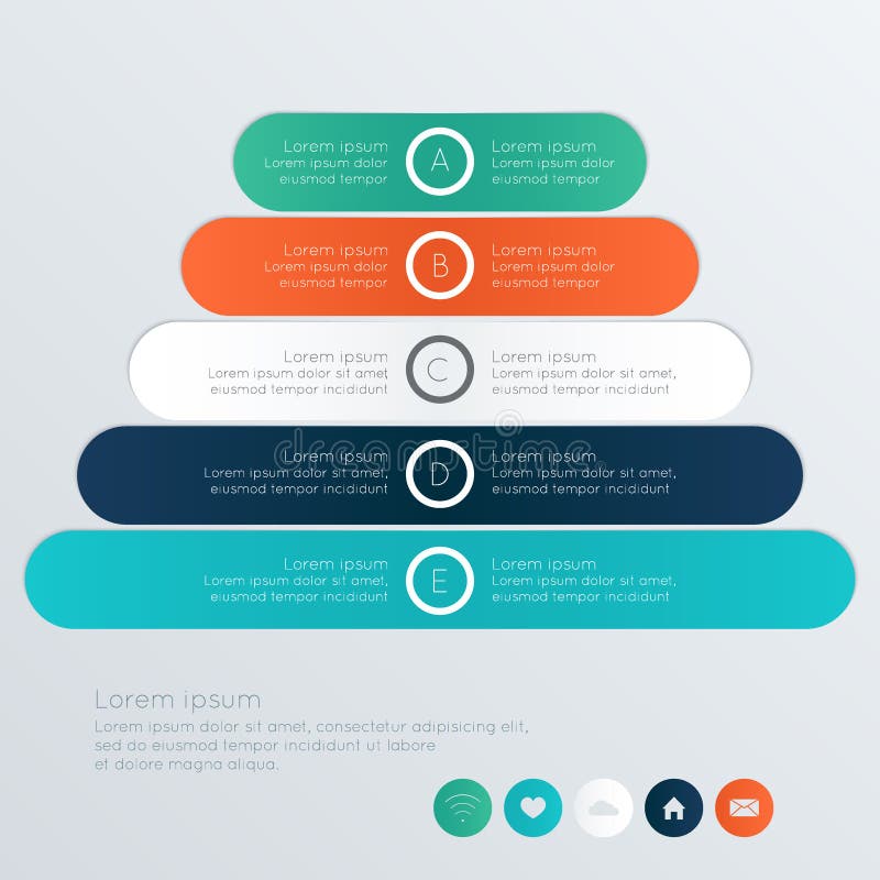 Vector colorful text box stock vector. Illustration of schedule - 50036177