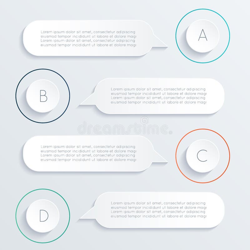 Vector colorful text box stock vector. Illustration of digital - 50038176