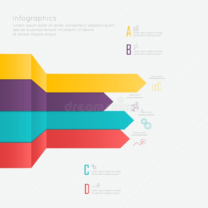 Vector colorful text box stock vector. Illustration of option - 50038363
