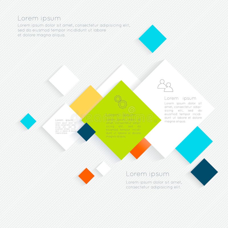 Vector Colorful Text Box, Trendy Colors. Stock Vector - Illustration of ...