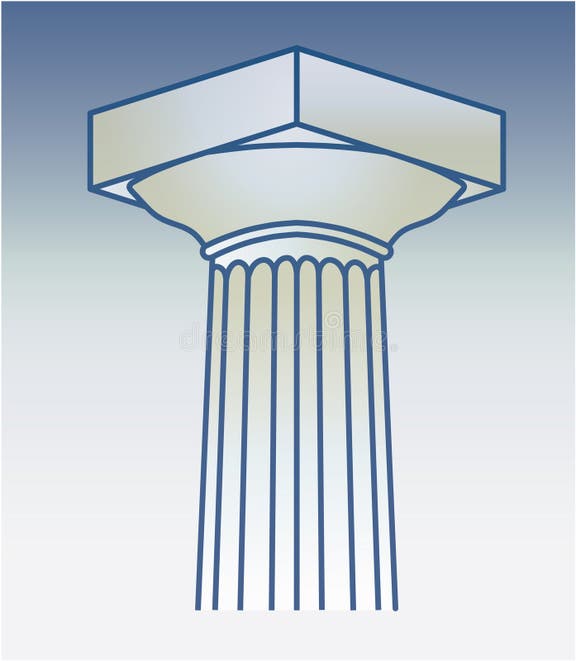 Architecture Detail Vector Classic Column Stock Illustrations – 564 ...