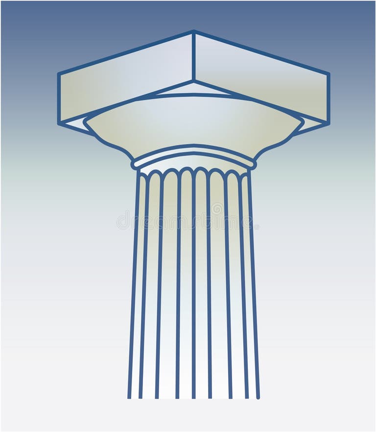 Architecture Detail Vector Classic Column Stock Illustrations – 564 ...