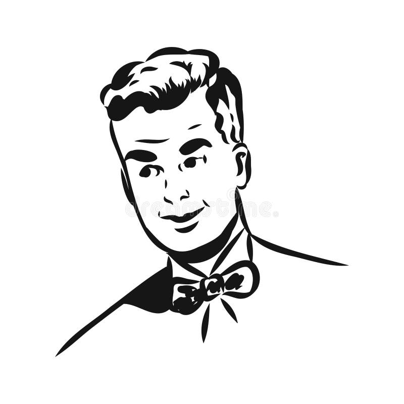 Vector Comic Book View of Characters Facial Expression Stock Vector ...