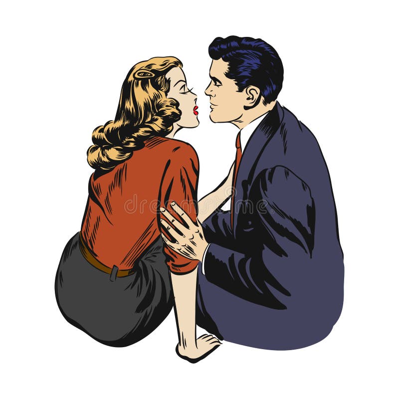 Vector Comic Book View of Characters Facial Expression Stock Vector ...