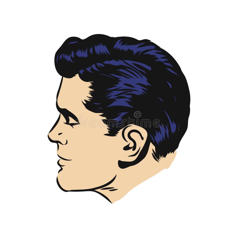 Vector Comic Book View of Characters Facial Expression Stock Vector ...