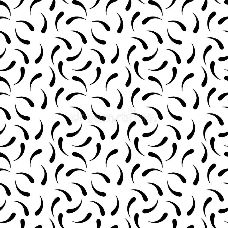 Vector Comma Seamless Pattern Background Stock Vector - Illustration of ...