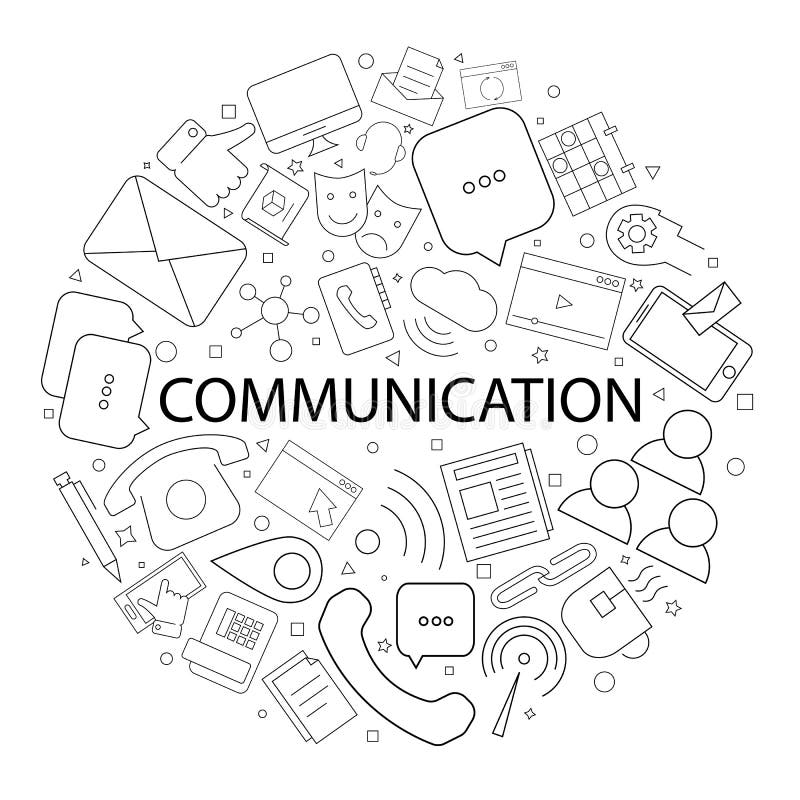 Vector Communicationpattern Stock Illustrations – 3 Vector ...