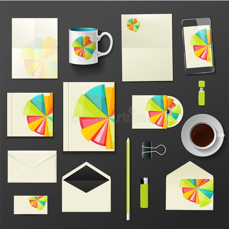 Vector Company Corporate Style Template Design Stock Illustration ...