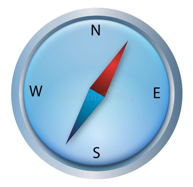 Illustrated Compass Stock Illustrations – 273 Illustrated Compass Stock ...