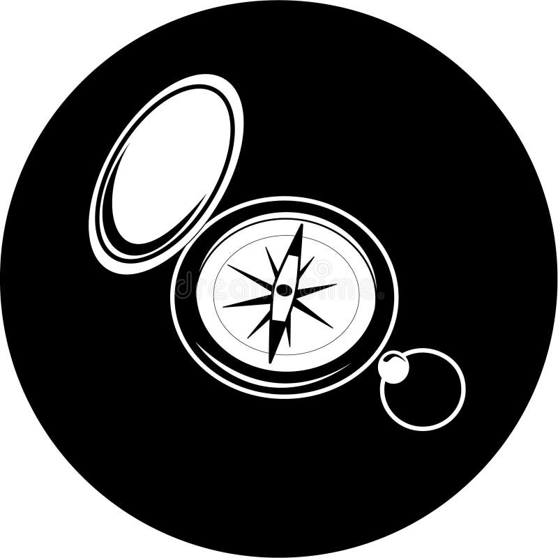 Compass icon vector stock vector. Illustration of design - 91662698