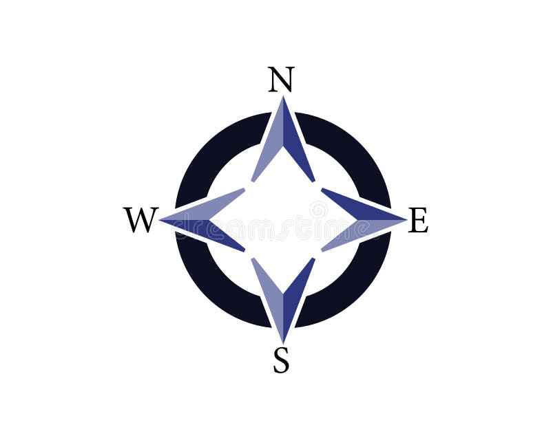 Vector - Compass Signs and Symbols Logo Stock Illustration ...