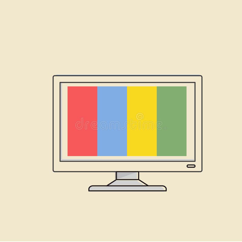 Vector of Computer Digital Device Stock Vector - Illustration of device ...