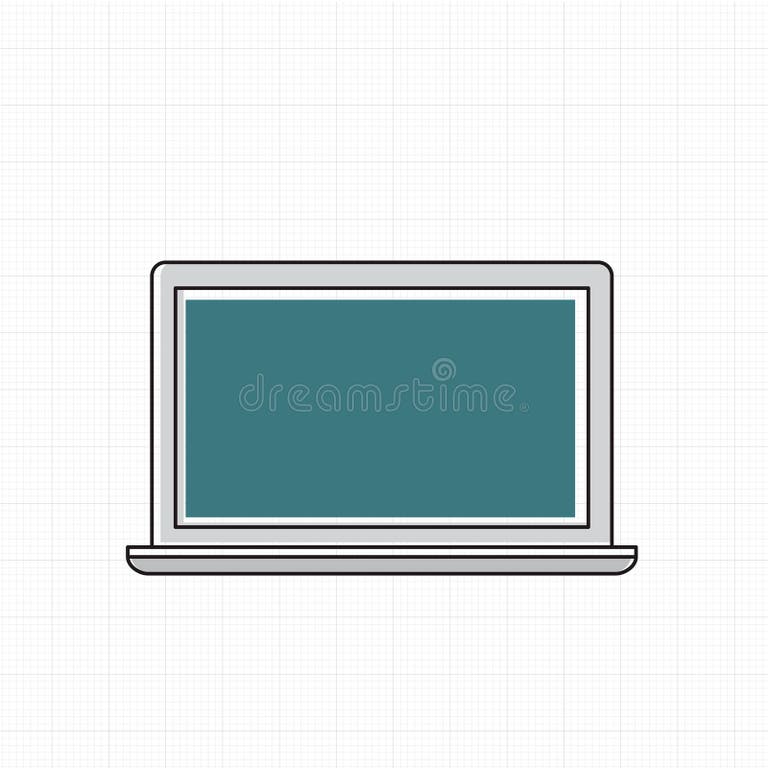 Vector of Computer Digital Device Stock Vector - Illustration of icon ...