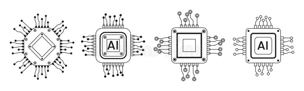 Cpu Outline Chip Stock Illustrations – 11,065 Cpu Outline Chip Stock ...