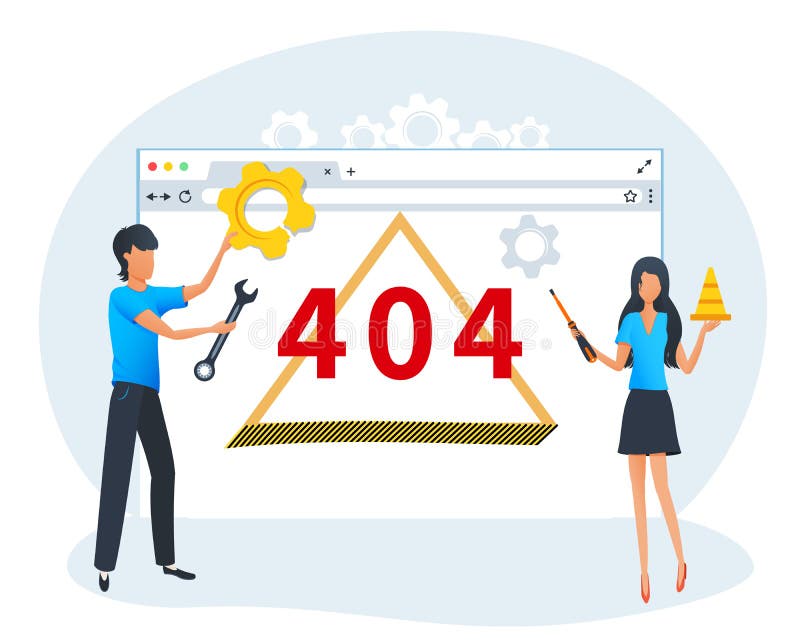 Website Landing Page Under Construction Stock Illustrations – 752 ...