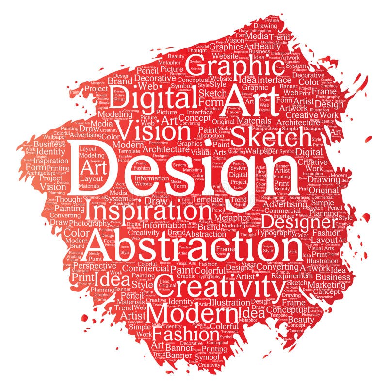 Vector Conceptual Creativity Art Graphic Identity Design Visual Paint ...