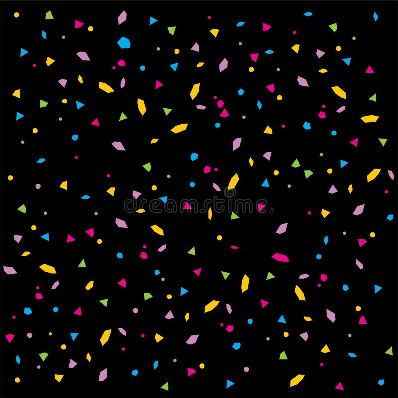 Vector confetti stock vector. Illustration of december - 6926995