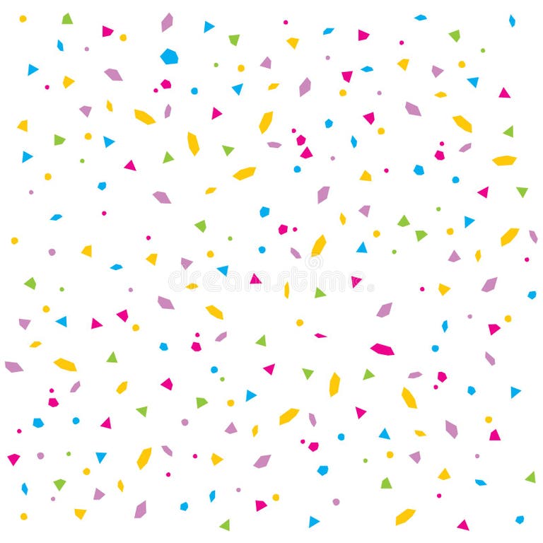 Vector confetti stock vector. Illustration of december - 6926995