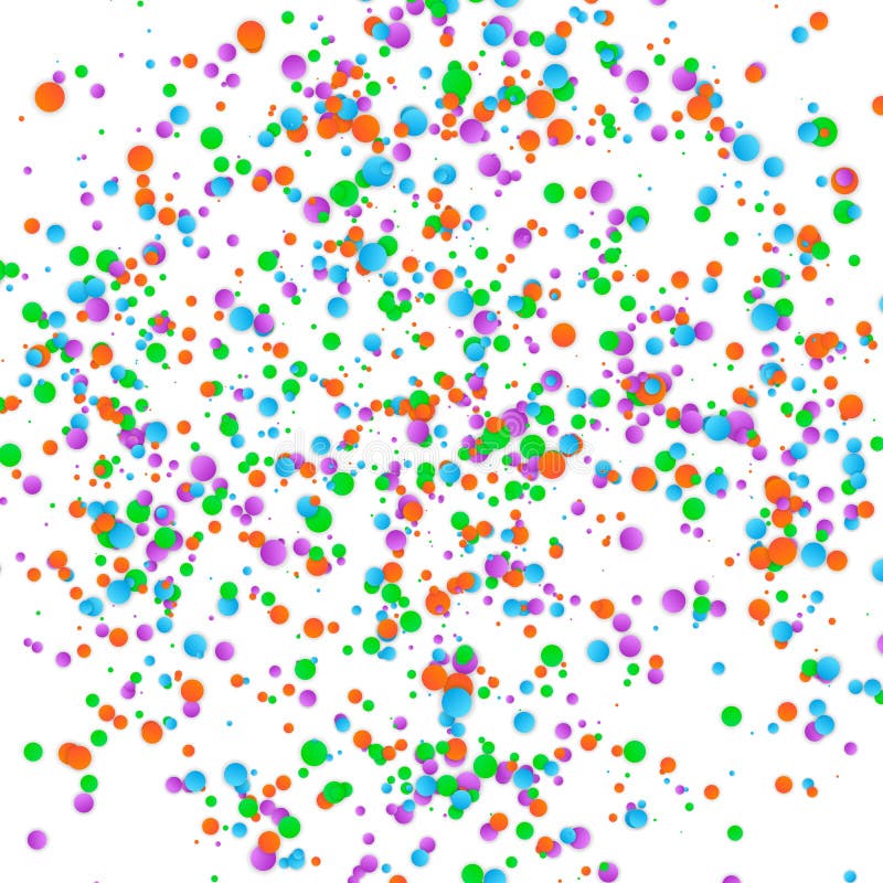 Vector Confetti Effect stock vector. Illustration of greeting - 89369235