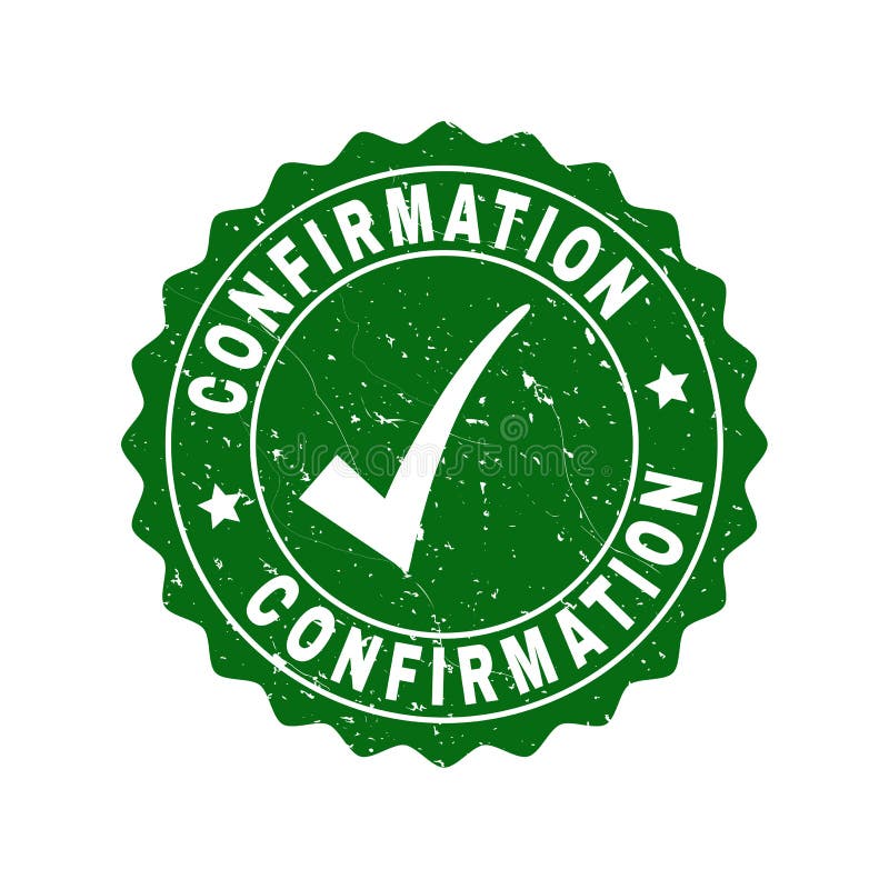 Tick confirmation logo stock vector. Illustration of guarantee - 80642241