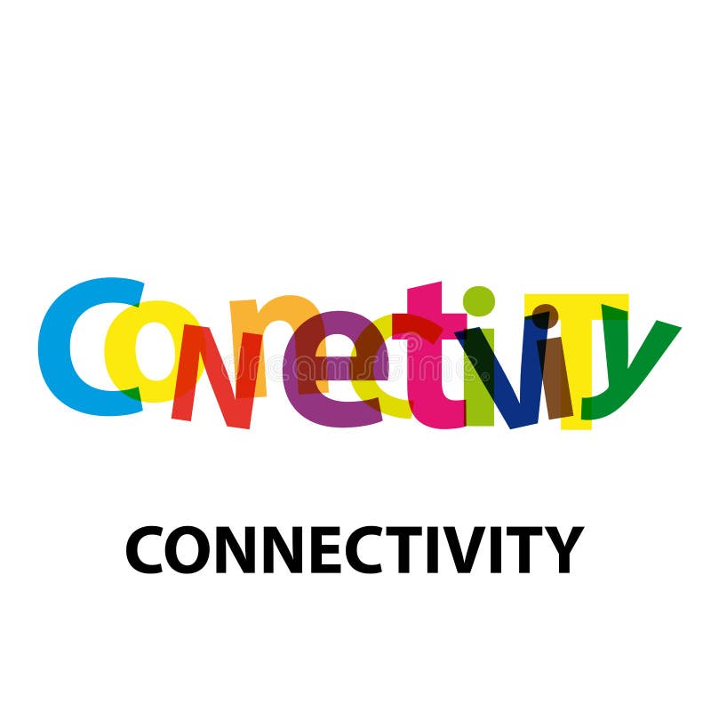 Connection Word Logo Stock Illustrations – 2,238 Connection Word Logo ...