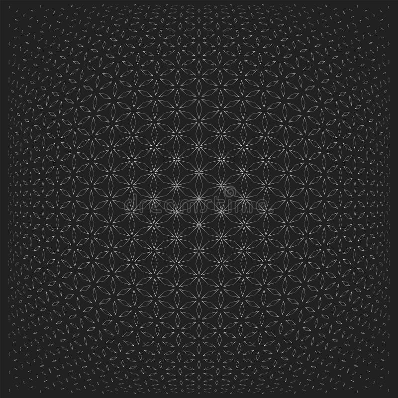 Flower of Life Geometry Pattern Stock Vector - Illustration of abstract ...