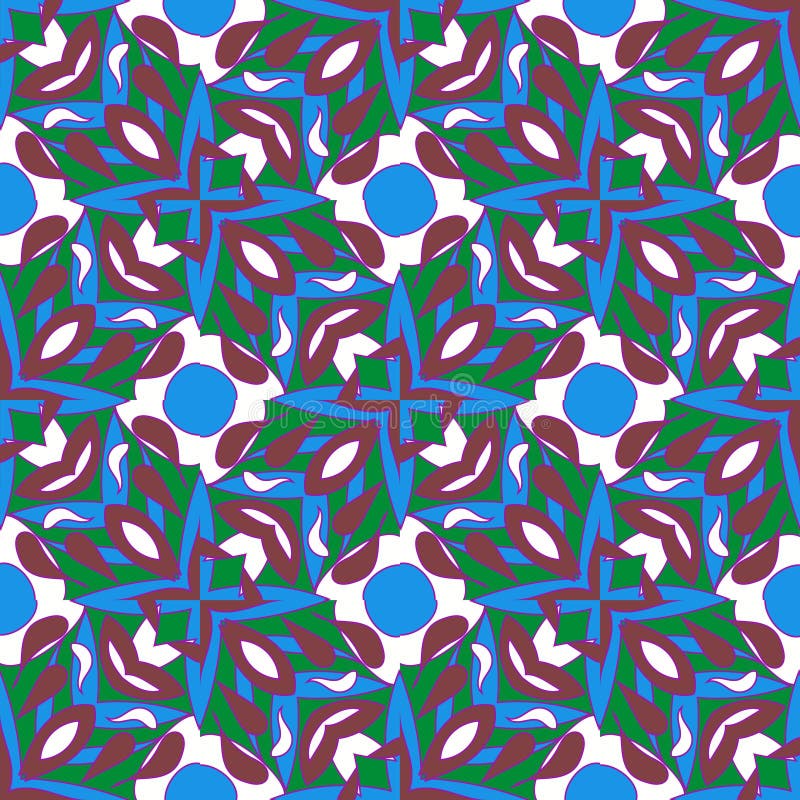 Vector Cool Abstract Seamless Colorfull Pattern Background Stock Vector ...