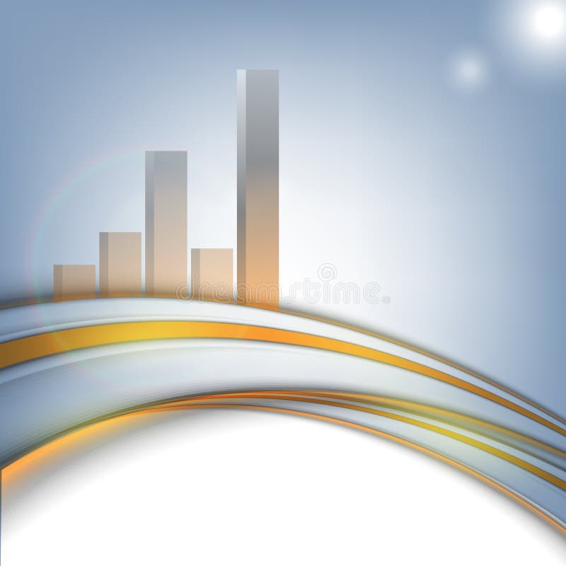 Green graph stock vector. Illustration of financial, regional - 4710556