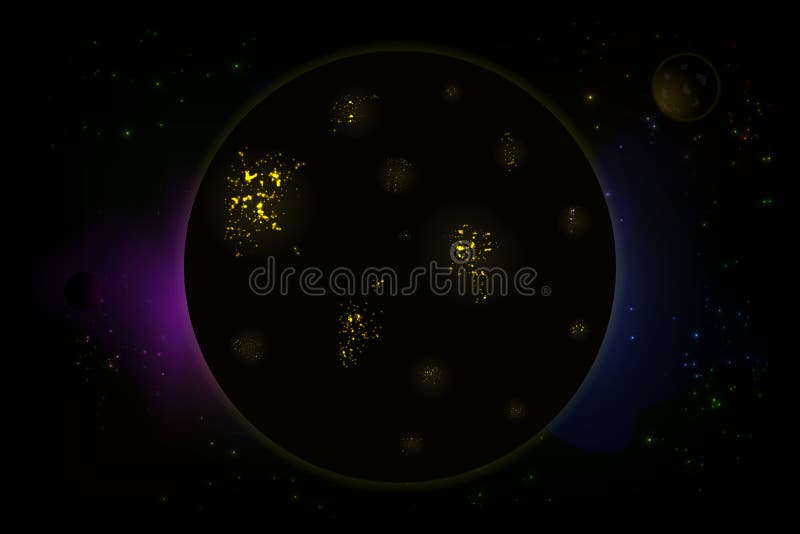 Vector cosmos stock vector. Illustration of fantastic - 90508072
