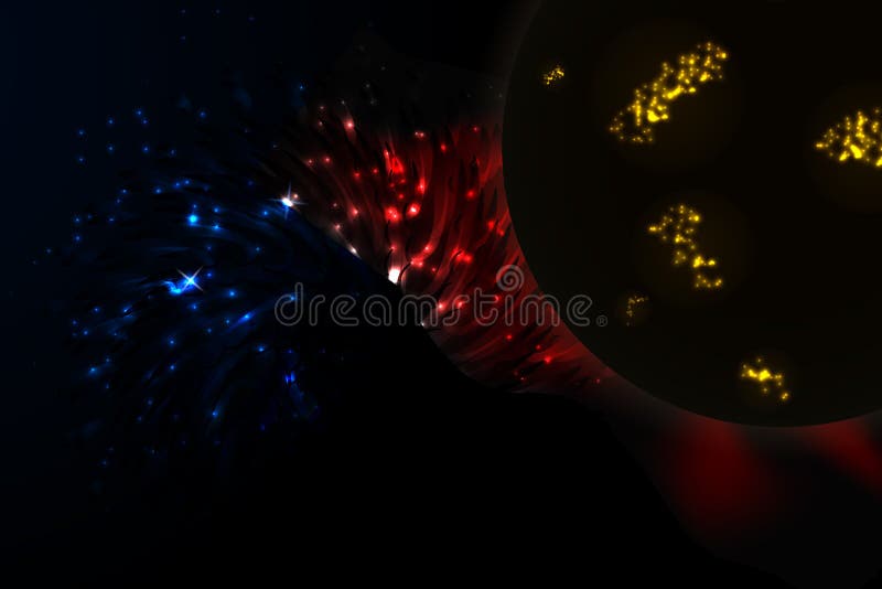 Vector cosmos stock vector. Illustration of cosmic, light - 90508922