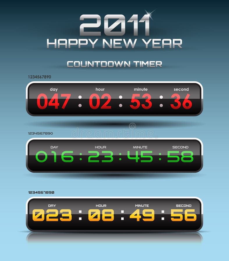 Vector countdown timer stock vector. Illustration of meter - 17070124