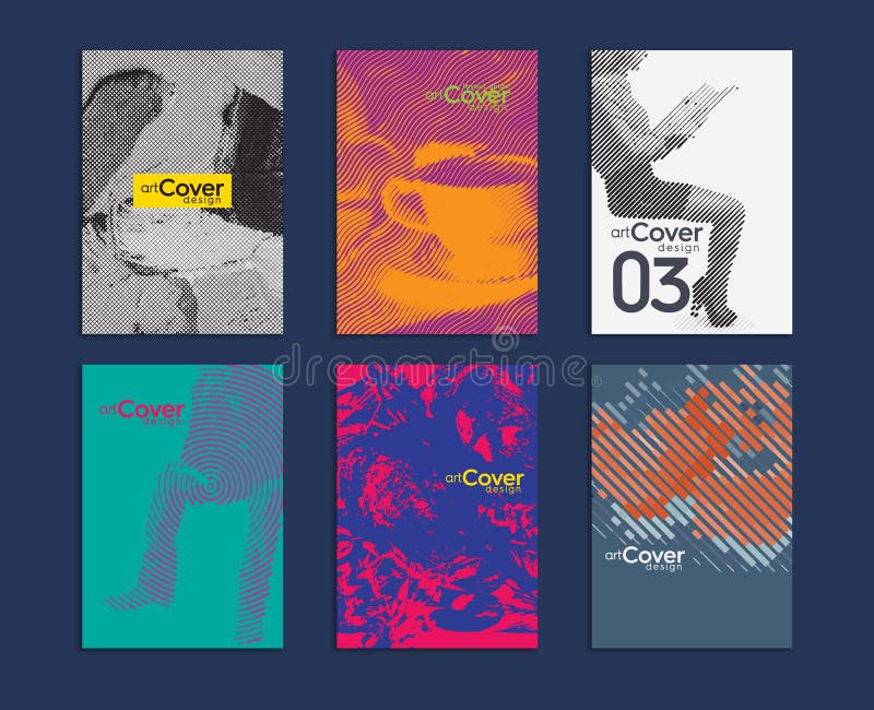 Vector Cover Design Template. Stock Vector - Illustration of layout ...