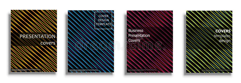 Vector Covers Templates, Covers Design Collection Stock Vector ...