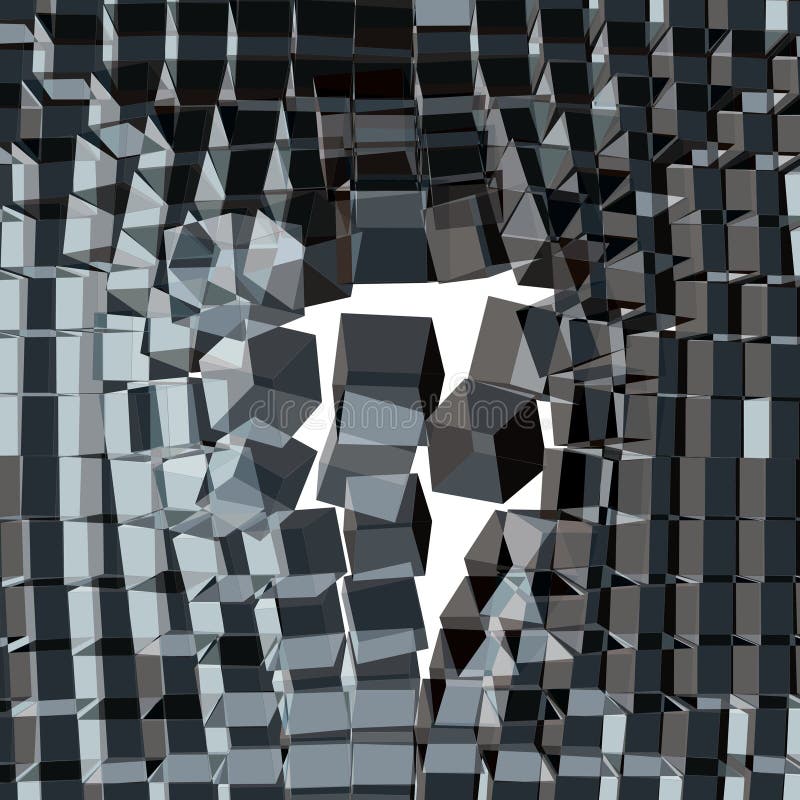 Cube Shatter Design Stock Illustrations – 275 Cube Shatter Design Stock ...