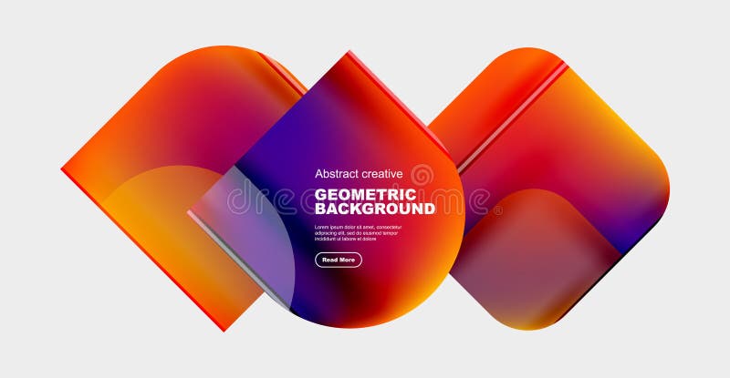 Vector Creative Abstract Background Design Stock Vector - Illustration of backdrop, geometric ...