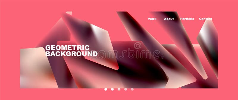 Vector Creative Abstract Background Template Stock Vector ...